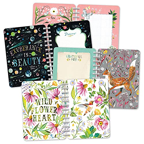 Katie Daisy 2022 Weekly Planner: On-the-Go 17-Month Calendar with Pocket (Aug 2021 - Dec 2022, 5" x 7" closed): Wild Beauty