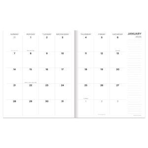 TF Publishing, Blue Blocker Med Monthly 2024 Planner