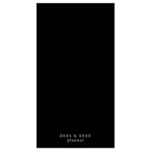 tf publishing, simple black 2yr 2024 pocket planner