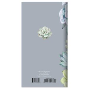 TF Publishing, Succulent 2yr 2024 Pocket Planner