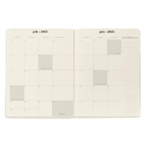 Graphique 2024 Monthly Planner | 18 Month Organizer, July 2023 – Dec. 2024 | Monthly Calendar & Notes Spreads | Marked Holidays | Peanuts Design | 8” x 10”