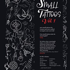 The Big Book of Small Tattoos - Vol.1: 400 small original tattoos for women and men