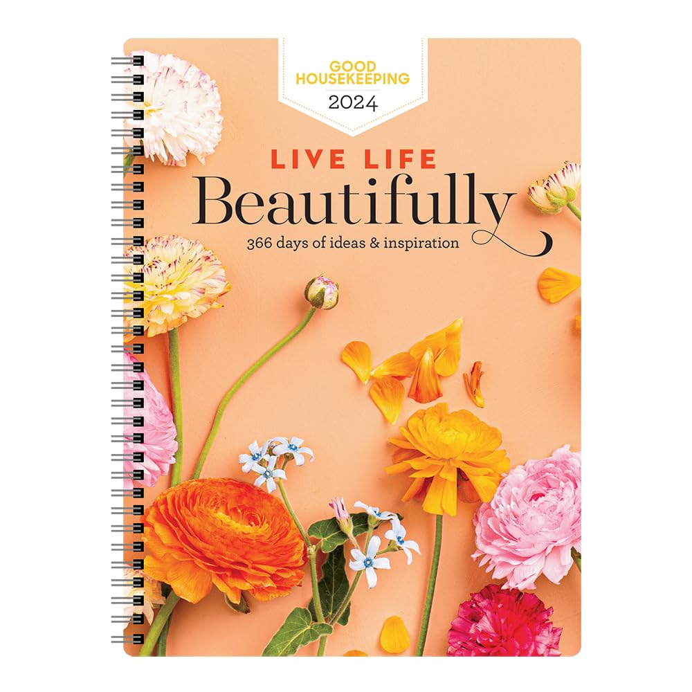 Good Housekeeping 2024 Live Life Beautifully Planner: Get 365 days of inspiration to simplify and celebrate your life and stay organized