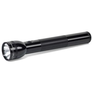 maglite heavy-duty incandescent 3-cell d flashlight, black