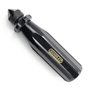 general tools 196 short length hand reamer & countersink, 3/4"