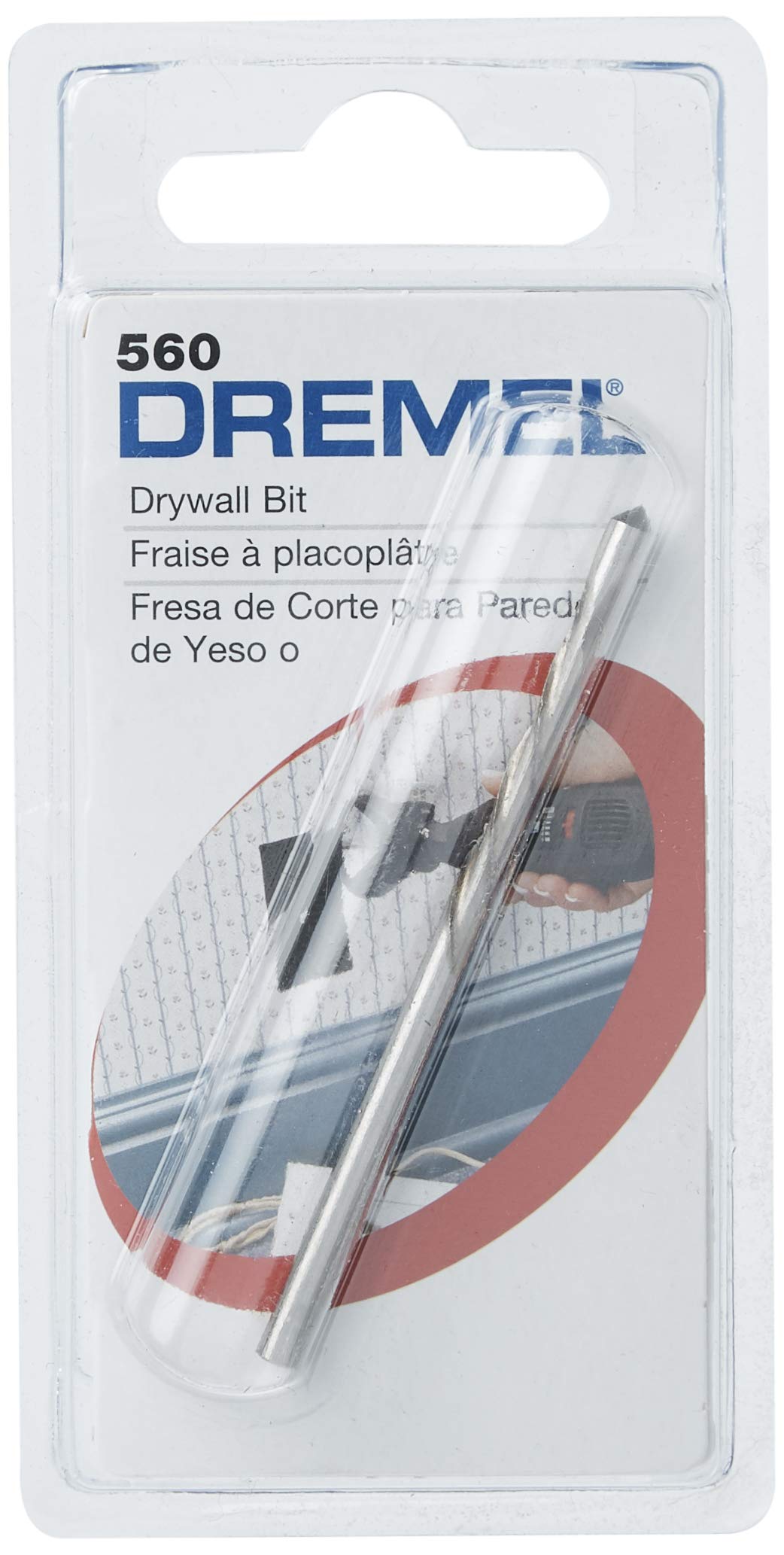 Dremel 560 Drywall Cutting Bit , 1/8",Gray