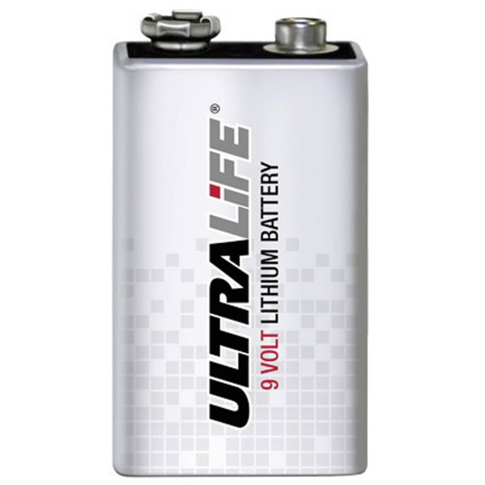 ULTRA LIFE, 10 year, smoke alarm battery, U9VL-X