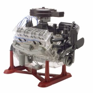 Revell 85-8883 1/4 Visible V-8 Engine Plastic Model Kit, 12-Inch,Multi-Colored