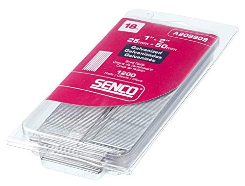 Senco A209909 18-Gauge-by-1-2-Inch Electro Galvanized Variety Pack Brads