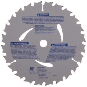 IRWIN Tools MARATHON Carbide Corded Circular Saw Blade, 7 1/4-inch, 24T (24030)