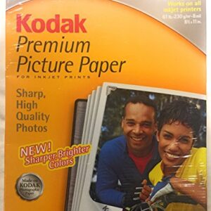 Kodak 1976463 Premium Picture Paper, High Gloss, 8.5x11 (100 Sheets)