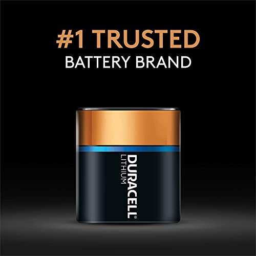 Duracell 223-6V Lithium-Battery, 1 Count Pack, 223 6 Volt High Power Ultra Lithium-Battery, Long-Lasting for Video and Photo-Cameras, Lighting Equipment, and More