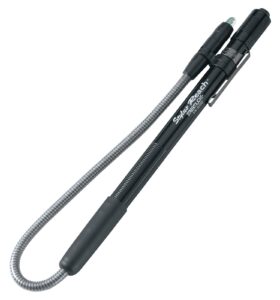 streamlight 65618 stylus 11-lumen reach pen light 11 with flexible 7-inch extension cable, black