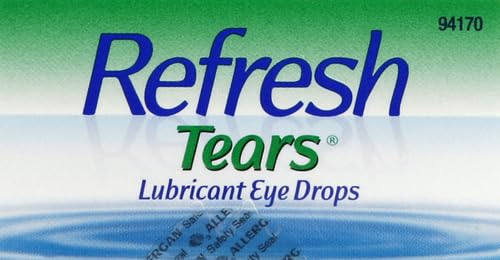 Refresh Tears Lubricant Eye Drops, 2 Count (Pack of 1)