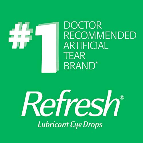 Refresh Tears Lubricant Eye Drops, 2 Count (Pack of 1)