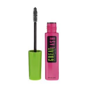 maybelline new york great lash washable mascara, very black, 1 tube