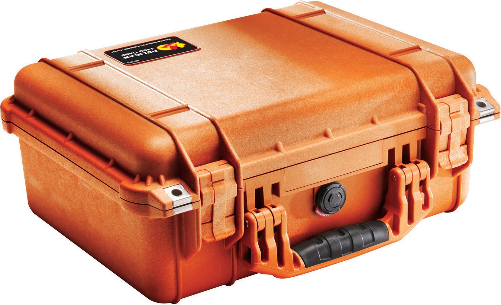 Pelican 1450 Case With Foam (Orange)