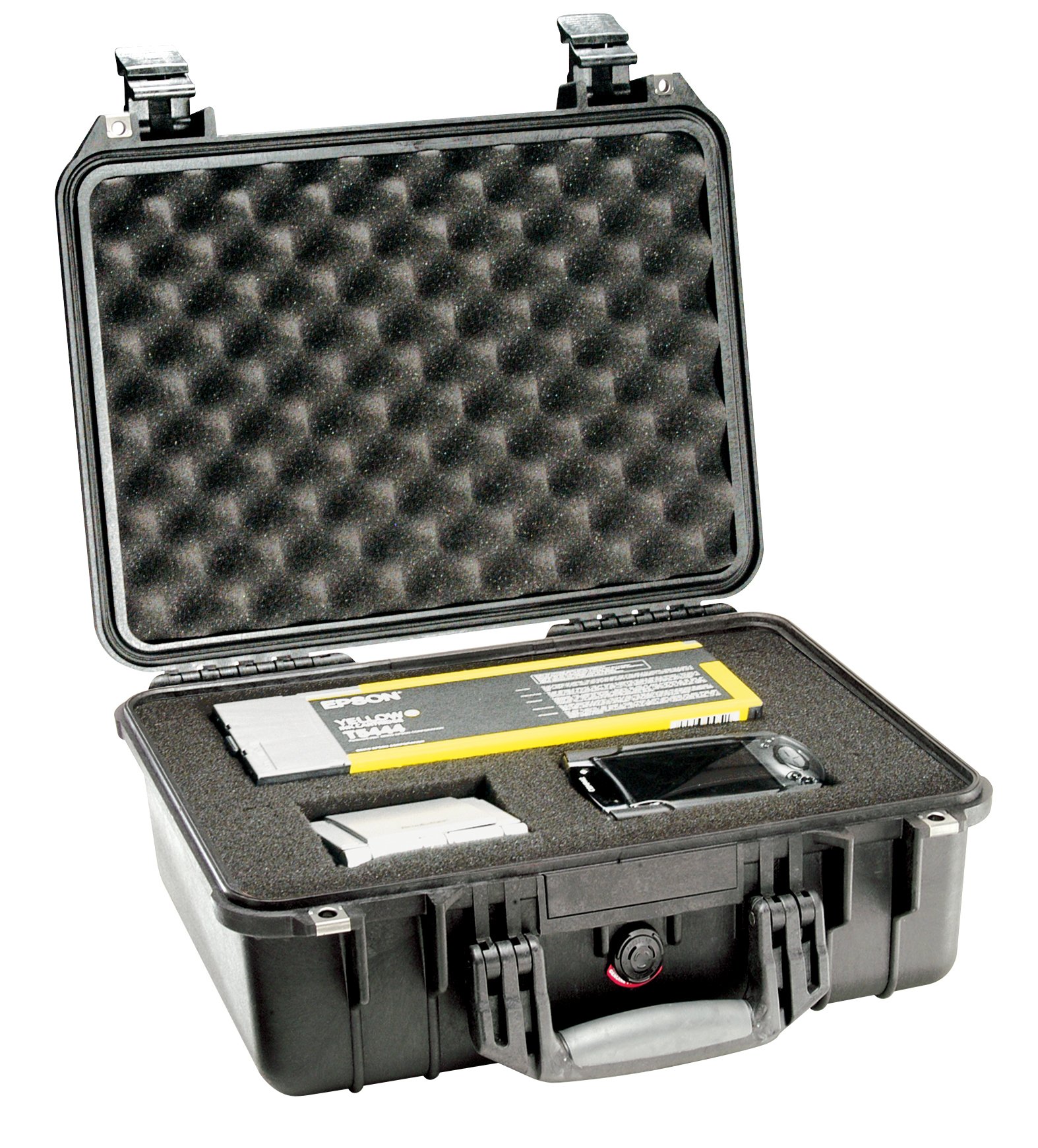 Pelican 1450 Case With Foam (Orange)