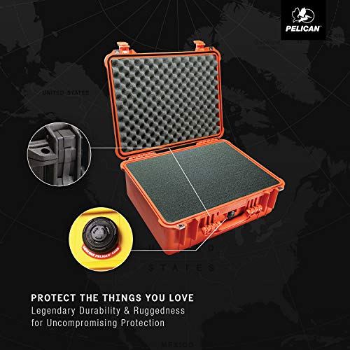 Pelican 1550 Camera Case With Foam (Black)