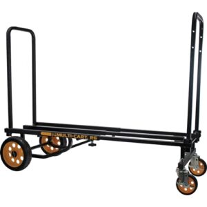 Advantus™ Multi-Cart® 8-in-1 Cart, 500 Lb Capacity, Black/Yellow