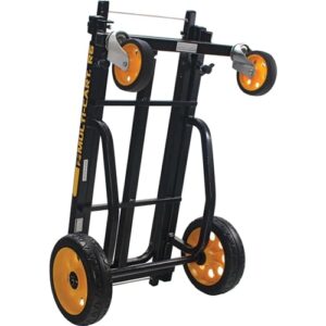 Advantus™ Multi-Cart® 8-in-1 Cart, 500 Lb Capacity, Black/Yellow