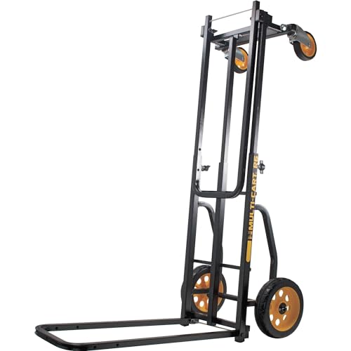 Advantus™ Multi-Cart® 8-in-1 Cart, 500 Lb Capacity, Black/Yellow