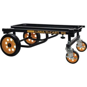 Advantus™ Multi-Cart® 8-in-1 Cart, 500 Lb Capacity, Black/Yellow