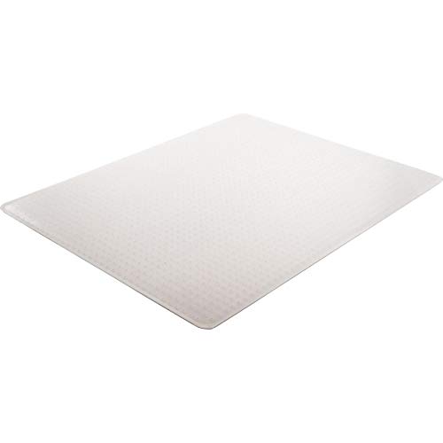 deflecto 60 x 60 Clear ExecuMat Intense All Day Use Chair Mat for High Pile Carpet