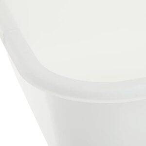 Rubbermaid Pan, 11.4-Quart, White