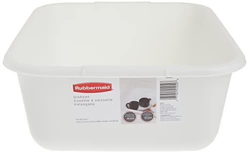 Rubbermaid Pan, 11.4-Quart, White