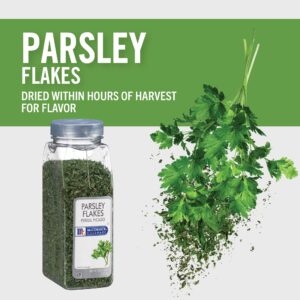 McCormick Culinary Parsley Flakes, 2 oz - One 2 Ounce Container of Dried Parsley Flakes for Vegetable-Like Taste, Ideal for Flavoring Chicken Salads, Fish and More