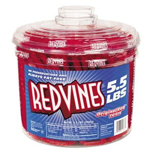 red vines- original red twists, 5.5lb tub