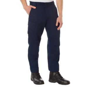 rothco bdu pant navy blue p/c, l-s size