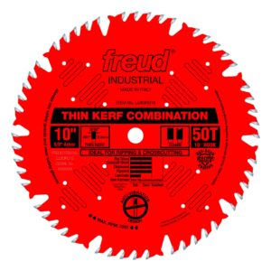 freud lu83r010: 10" thin kerf combination blade