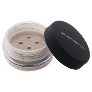 bareminerals single loose mineral eyeshadow, blendable + buildable from sheer to full color, creamy shimmer loose powder eyeshadow, talc-free, vegan