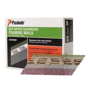 paslode, framing nails, 650385, hdg 30 degree round head, 3 inch x .120 gauge, 2,000 per box