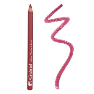 gabriel cosmetics classic lip liner, paraben free, vegan, gluten-free, cruelty-free, non gmo (berry)