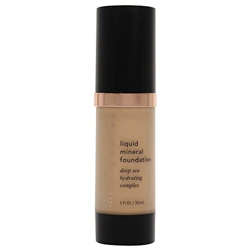 Youngblood Liquid Mineral Foundation, Sun Kissed | Lightweight, Dewy Full Coverage Makeup for Dry Skin | Poreless, Flawless Tinted Glow | Vegan, Cruelty Free, Gluten-Free