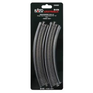 Kato USA Inc. N 282mm 11 Radius 45-Degree Viaduct 2 KAT20510 N Track