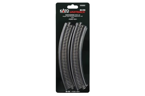 Kato USA Inc. N 282mm 11 Radius 45-Degree Viaduct 2 KAT20510 N Track