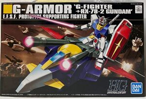 gundam unit g-armour : g-fighter+rx-78-2 gundam hguc 1/144 scale