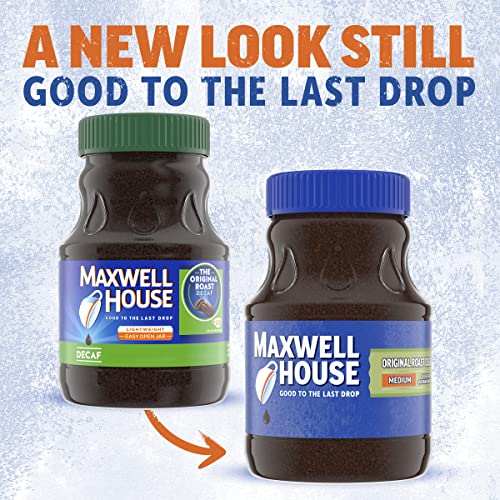 Maxwell House The Original Roast Decaf Instant Coffee (8 oz Jar)