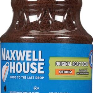 Maxwell House The Original Roast Decaf Instant Coffee (8 oz Jar)