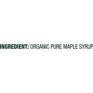 Maple Grove Farms Organic Pure Maple Syrup, Grade A Amber, 8.5 Ounce