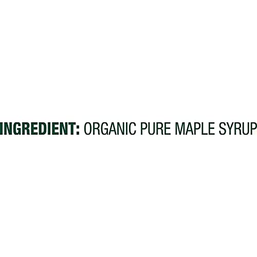 Maple Grove Farms Organic Pure Maple Syrup, Grade A Amber, 8.5 Ounce