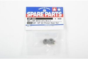 tamiya av pinion gear set 18t/19t: cr01 tam50355