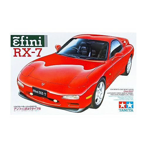 Tamiya Mazda RX-7 1/24 Scale Model Kit 24110