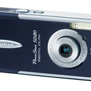 Canon Powershot SD20 5MP Ultra Compact Digital Camera (Midnight Blue)