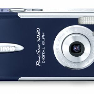 Canon Powershot SD20 5MP Ultra Compact Digital Camera (Midnight Blue)