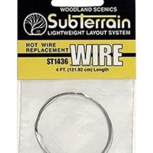 Micro-Mark Replacement Wire for #82104 Hot Wire Foam Cutter, 010 Inch Dia.x 4' Long